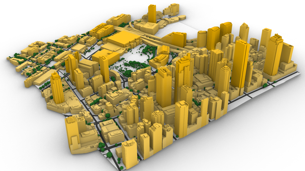 Sydney CBD Context Map City Samples